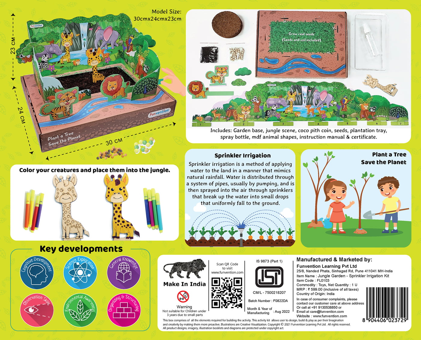 Jungle Garden – Sprinkler Irrigation Kit